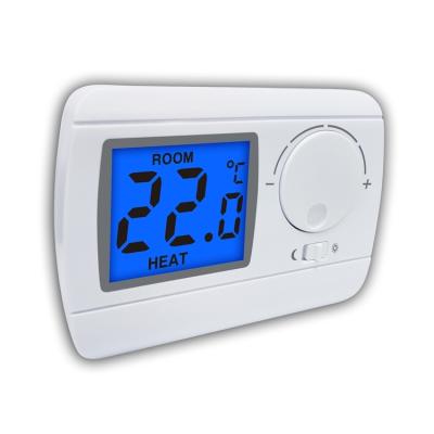 China 230V White Color Boiler Temperature Control Boiler Thermostat Featuring Adjustable Temperature Range 5 To 35°C In 0.5°C Increments For Thermal Performance for sale