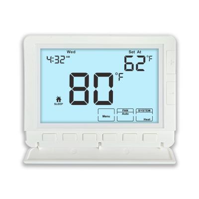 China Conventional Electronic Room Thermostat with 7 Day Programming and Mounts On Wall Or Junction Box Ensuring Energy Climate Control for sale