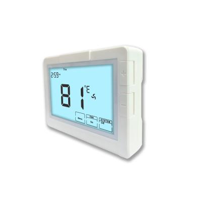 China Temperature Ranges 32°F to 99°F Electronic Room Thermostat Featuring 818 Sqin Display Size HVAC Thermostat Ideal for Commercial Applications for sale