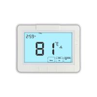 China Temperature Ranges 32°F to 99°F Electronic Room Thermostat Wall Junction Box Mounting Power Supply 2 AAA Batteries or 18 30 VAC NEC Class II for sale