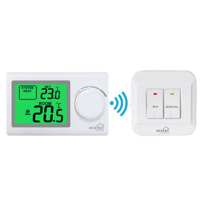 China 6W Consumption Non-programmable Thermostat Constructed with Anti-flammable PC ABS Material Providing Temperature Control for sale