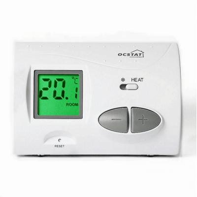 China OEM ODM 230V Non Programmable Wired Simple Thermostat Offering Adjustable Temperature Range 10°C To 30°C In 0.5°C Increments And Heating Mode For HVAC Systems for sale