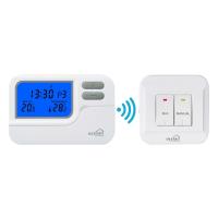China Temperature Ranges 0°C To 35°C In 0.1°C Increments 7 Day Programmable RF Boiler Thermostat Featuring System Operation Mode OFF Ideal For HVAC Systems for sale