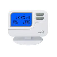 China 230V Anti Flammable PC ABS Wireless Boiler Programmable Heating Thermostat Featuring Temperature Ranges 0°C To 35°C In 0.1°C Increments For HVAC System Integration for sale