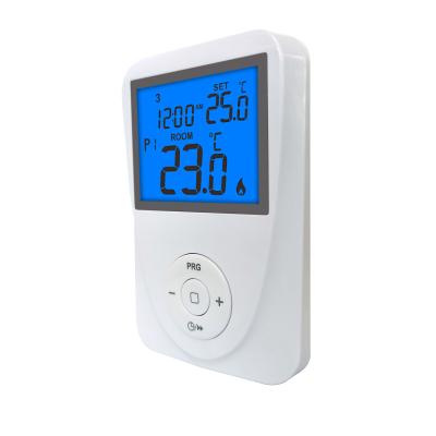 China Switchable Current 6 A 2 A Inductive Load Room Heating 7 Day Thermostat Temperature Controller Raised Flooring Panel 130 X 86 X 28 Mm Without Holder Durable Modular Floor System for sale