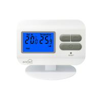China Thermostat 2x AAA 1.5V Lithium Battery Wireless Room Boiler Thermostat Non Programmable Transmission Distance Approx 100m Open Terrain Ideal For Commercial for sale