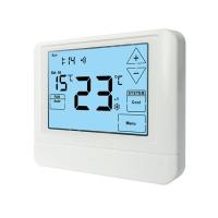 China Power supply 18 30 VAC NEC Class II 7 Day Programmable WIFI TUYA Home Thermostat Featuring Fan Operation Mode ON and Anti Flammable ABS PC for HVAC Performance for sale