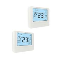 China Temperature Control Ranges 44°F to 90°F Wired Temperature Controller Ideal for Conventional or Heat Pump Providing Temperature Regulation for sale