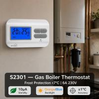 China 230V Non Programmable Boiler Heating Thermostat simple installation process reducing labor costs and downtime during HVAC system upgrades for sale
