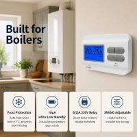 China 230V Non Programmable Boiler Heating Thermostat simple installation process reducing labor costs and downtime during HVAC system upgrades for sale