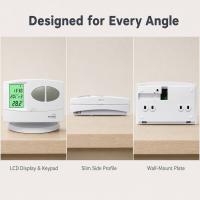 China Conventional Or Boilers Wireless 7 Day Room Thermostat Featuring Compact 86 X 86 X 26 Mm Receiver Dimensions And 6W Power Consumption for sale