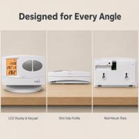 China OFF System Operation Mode Wireless Boiler RF Programmable Thermostat 130 X 80 X 35 Mm Compact Size Ideal for Commercial HVAC Control Solutions for sale