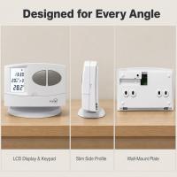 China Heating System Operation Mode 7 Day Programmable wireless boiler Thermostat Engineered For Conventional Or Boilers Supporting HVAC Management for sale