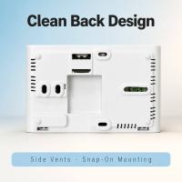 China Standby Current Lighting Current Below 7mA Boiler Room 7 Day Thermostat Featuring Display Accuracy Plus Minus 05 Degrees Celsius and Programmability 5 2 Day 24 Hour for sale