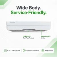 China 5.65 Sq.in. Display Size Non Programmable Heat Pump Thermostat for COOL System Operation Mode Energy Saving Solution for sale