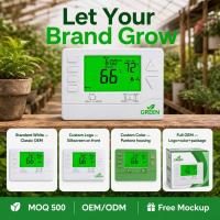 China 5.65 Sq.in. Display Size Non Programmable Heat Pump Thermostat for COOL System Operation Mode Energy Saving Solution for sale