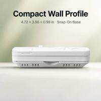 China Riseem Wall or Junction Box Mounting Programmable Room Air Conditioning Thermostat with Energy-Saving Feature for sale
