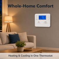 China Riseem 2.08 Sq.in. Display Size Programmable Room Air Conditioning Thermostat for Customer Requirements for sale