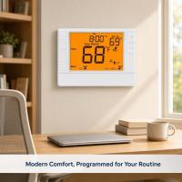 China Hotel and House Heating Made Convenient Electronic Room Coiiwsei Thermostat for sale