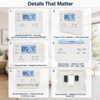 China Miuputake Adjustable Thermostat 5-10A Amp Industrial Air Source Heat Pump Controller for Energy Efficiency for sale