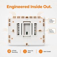 China 1 Heat 1 Cool 24V 7 Day Air Conditioning Wired Heating and Cooling Temperature Controller With Fan Operation Mode ON Designed To Enhance Temperature Stability In Industrial Systems for sale