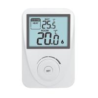 China Riseem CE White ABS + PC Gas Boiler And Electric Heating Room Non-programmable Thermostat For Household for sale