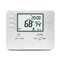 China Digital Home 7 Day Programmable Thermostat With Large LCD Screen Battery Operated for sale