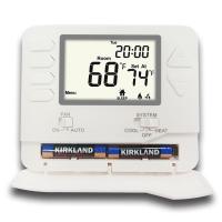 China Riseem Digital Room Programmable Home Thermostat Blue Backlight Energy Saving for sale