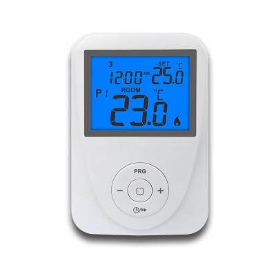 China Riseem ST2602 230V Digital Programmable Thermostat - 7 Day Schedule, 3A Rating, 5-35°C Range for sale