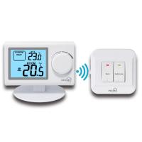 China Riseem ABS Shell Non-programmable Heating and Cooling RF Room Thermostat For HVAC System / Gas Boilers Accuracy ±0.5°C for sale