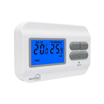 China S2301 RF Thermostat 868MHz Wireless Temperature Controller with 200m Range and 230VAC/3A Rating for sale