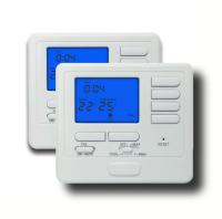 China Wall Mounted Heat Pump Wiring Thermostat / 24 V Multiple Stage Thermostat For Air Conditioners for sale