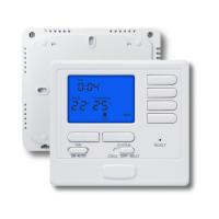 China Orange Backlight Multi Stage HVAC Thermostat For Air Conditioner for sale