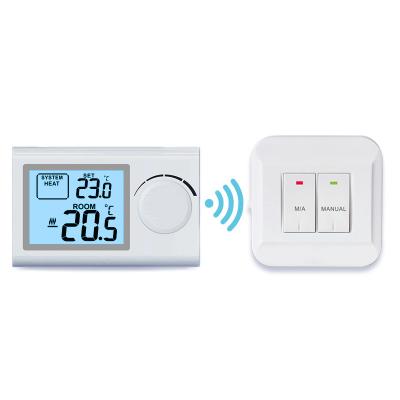 China E2401RF Wireless Digital Thermostat for Floor Heating & Boiler Rooms - 230VAC, 8A-30A Load, 0.1°C Precision Control for sale