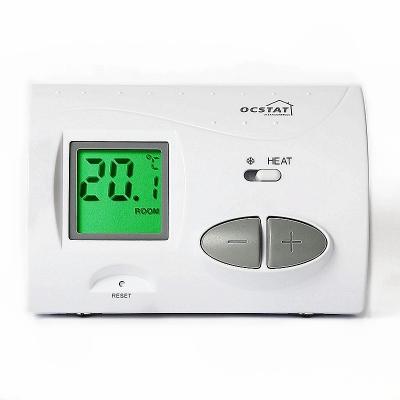 China Energy-Saving Digital Room Thermostat 110x75x45mm Non-Programmable AC Control 5-35°C Range for sale