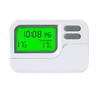 China Lcd Water Heating Room 7 Day Programmable Thermostat , Gas Boiler Heat Thermostat for sale