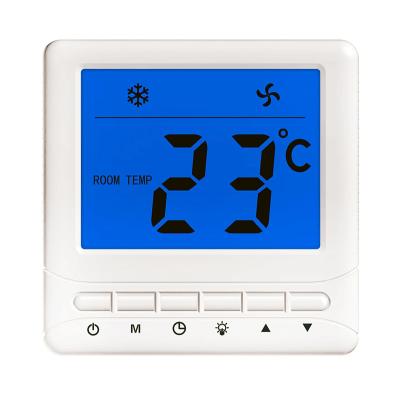 China Small Digital Boiler Thermostat with ±1°C Temperature Accuracy and 6 Signal Outputs for HVAC Systems for sale