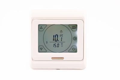 China Small Touch Screen Programmable Water Heating Thermostat With Temperature Controller for sale