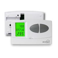 China 230V Digital Temperature Control Programmable LCD Room Thermostat For Gas Boiler Floor Heating for sale