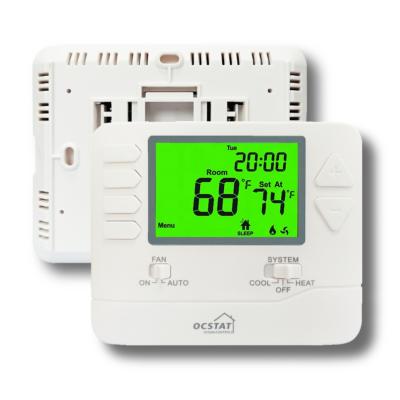 China 24V 50 / 60 HZ Multi Stage Weekly Programmable Thermostat For Underfloor Heating for sale