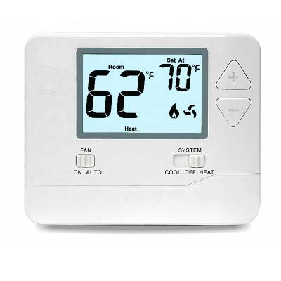 China Batteries Or 24 V Power HVAC Thermostat Heating System Control for sale