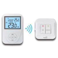 China Electronic RF Digital Room Thermostat with WiFi 868.35MHz 200m Range for Smart Home Heating Control for sale