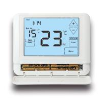 China T805 Digital Programmable Room Thermostat 24V with Blue Backlight - 41°F to 95°F Range, 7-Day Scheduling for sale