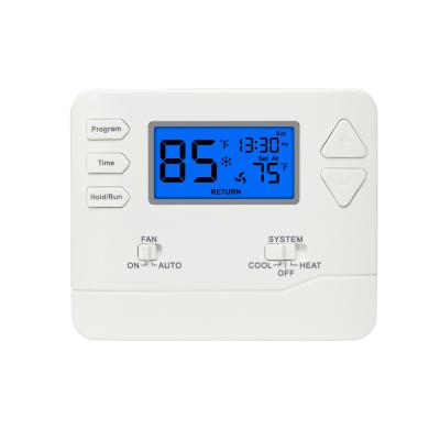 China Multi Stage 5 / 1 / 1 Programmable Digital Room Thermostat For Heating Control Easy Operation for sale