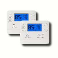 China CE Programmable Room Thermostat 24V Air Conditioner Heat Pump Controller for sale