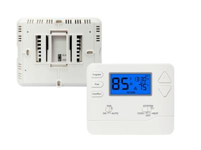 China OEM Digital Thermostat 7 Day Programmable Single Stage ABS Material for sale