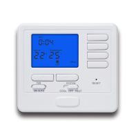 China Wired Room Thermostat 5/1/1 Programmable Single Stage Electric And Gas Heating Room Thermostat for sale