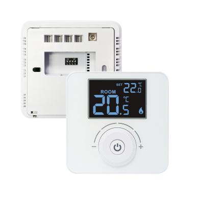 China 8A 230V Digital Wired Room Thermostat 0℃-40℃ Temperature Range for Underfloor Heating Control for sale