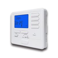 China S715 Multistage Programmable 24V Thermostat - 2 Heat/2 Cool, 120x115x24mm, LCD Display for sale
