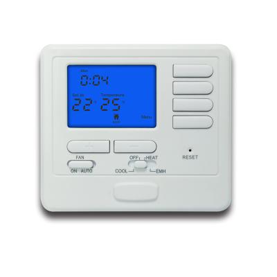 China Non Flammable ABS 24V Non Programmable Thermostat for sale